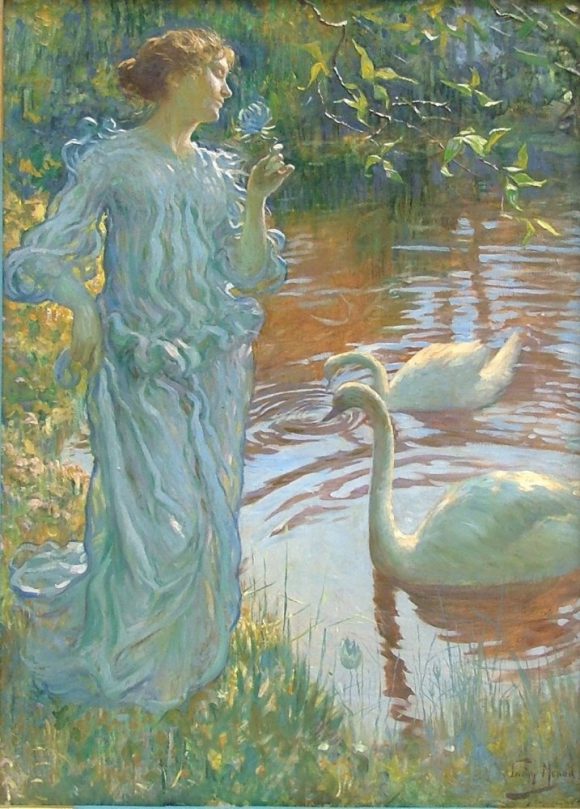 Łabędzie - Wirtualne Muzeum Pałac w Rogalinie